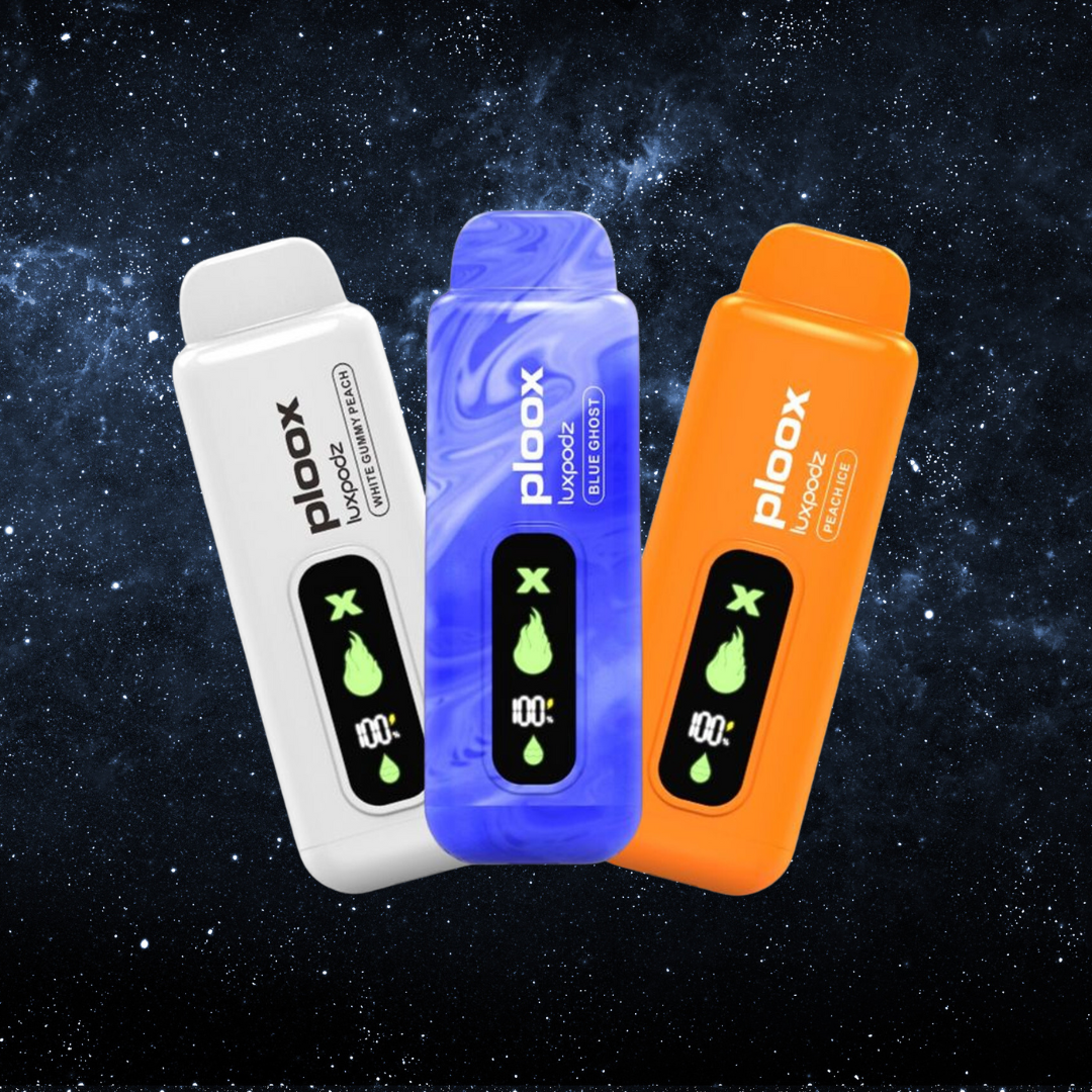 PLOOX PORTABLE HOOKAH 15000 PUFFS DISPOSABLE 5PK