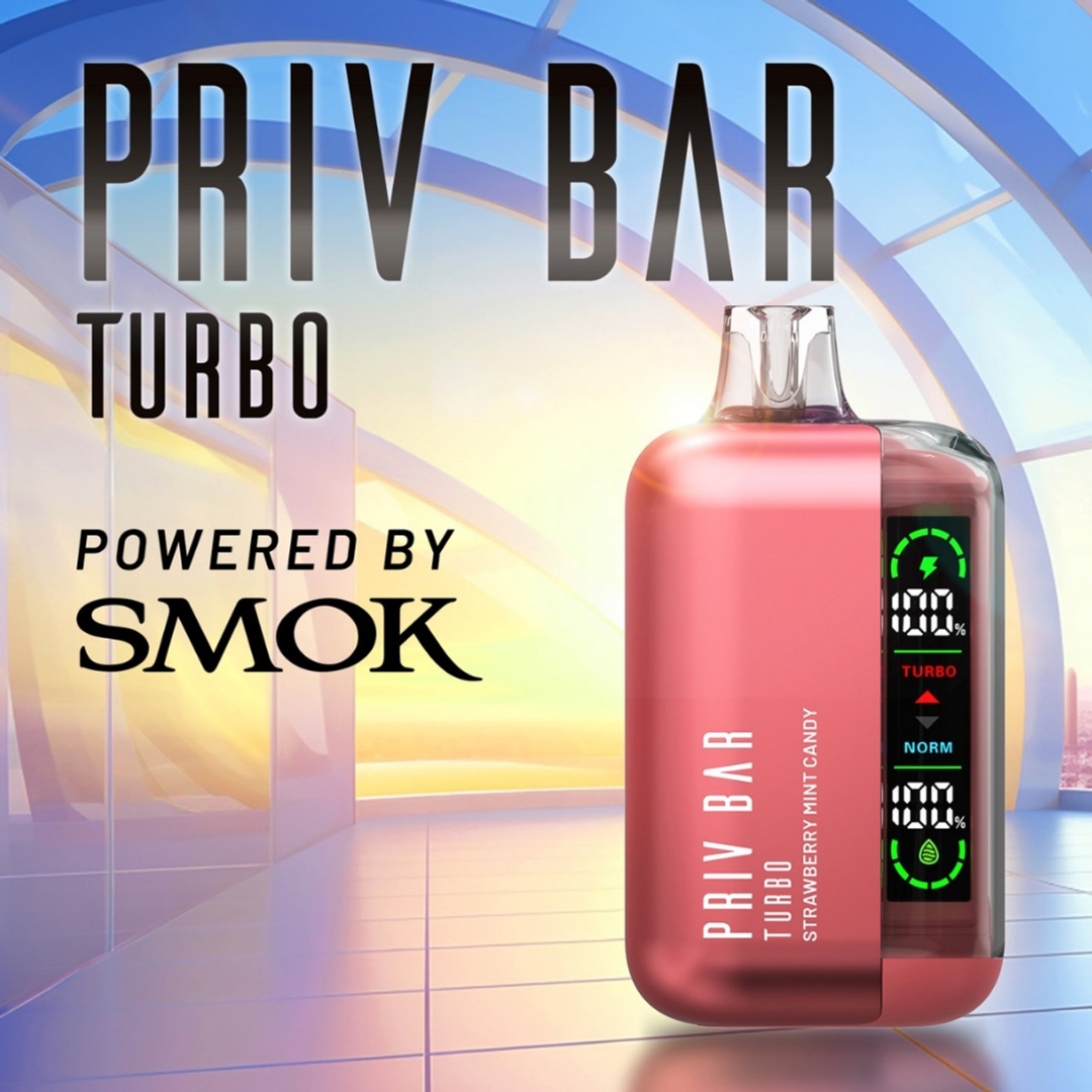 SMOK PRIV BAR TURBO 15000 PUFFS DIPOSABLE 5PK