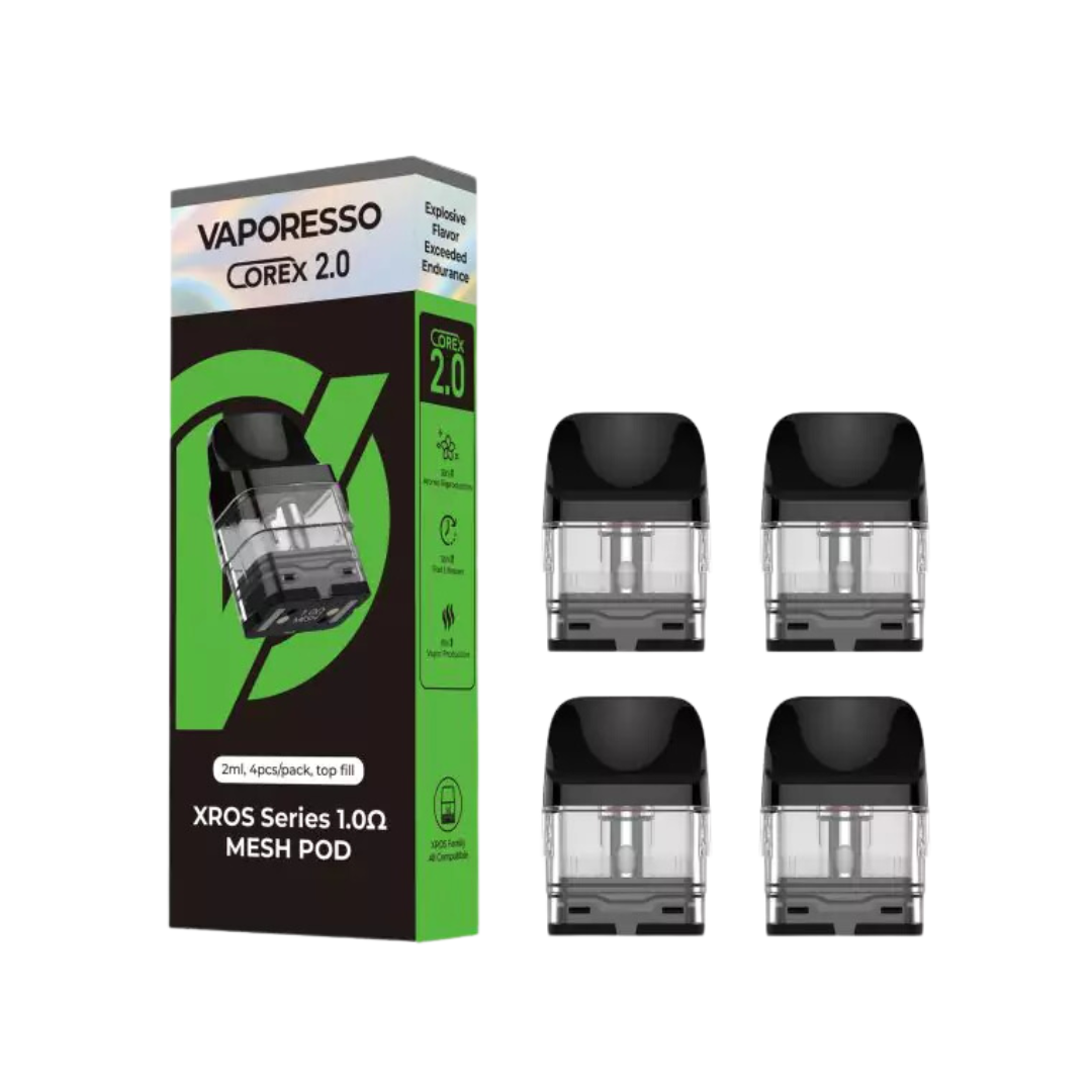 VAPORESSO COREX 2.0 XROS SERIES 2ML MESH POD 4PK